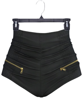 Second Life Marketplace - adorsy - Sharon Shorts Black - Maitreya