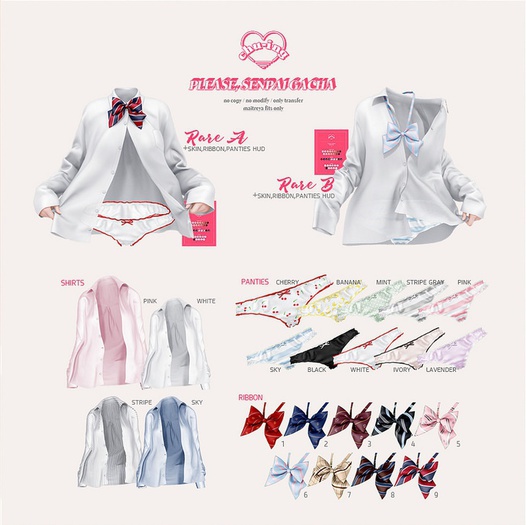 Second Life Marketplace - CHU-ING. please senpai. ribbon 2