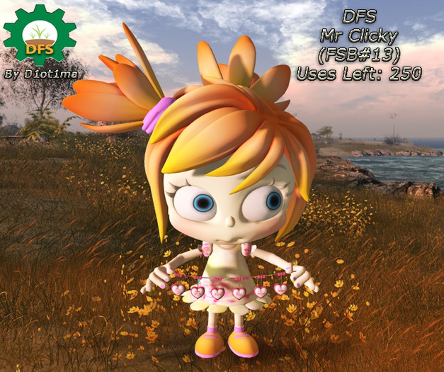 Second Life Marketplace - DFS Mr Clicky (FSB#13) Uses Left: 250 Rare