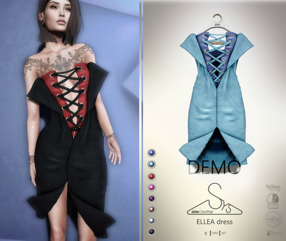 Second Life Marketplace - [sYs] ELLEA dress (body mesh) - DEMO