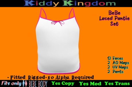 Second Life Marketplace - (KK) BeBe Laced Panties Set