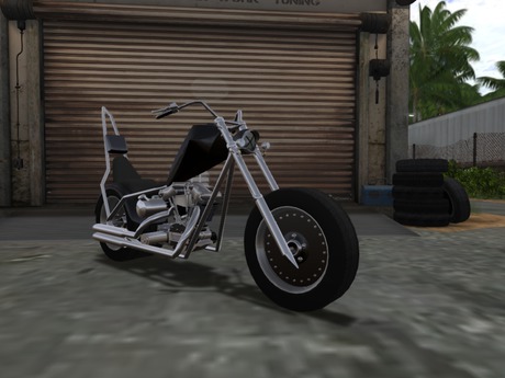 Second Life Marketplace - Raccoon Racing - Diamondback Chopper