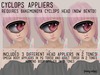 Second Life Marketplace - {MC} 3 cyclops skins omega and kemono appliers