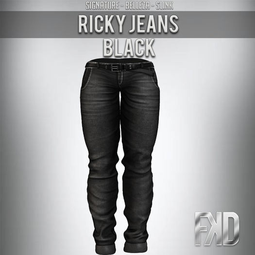 Second Life Marketplace - [FʞD] - RICKY - BLACK