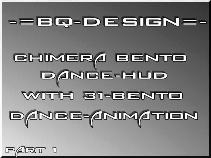 Second Life Marketplace - CHIMERA REMOTE-MEGA-DANCE-HUD PART 1