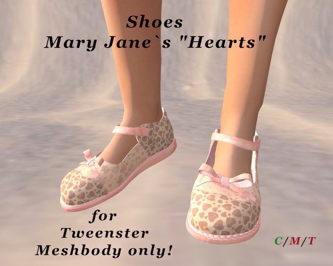 Second Life Marketplace - *NFS*Shoes-Hearts-Tweenster(wear.me)