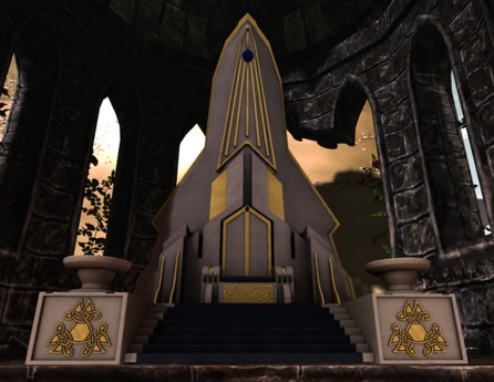 Second Life Marketplace - Elf imperial throne Full Perm Mesh