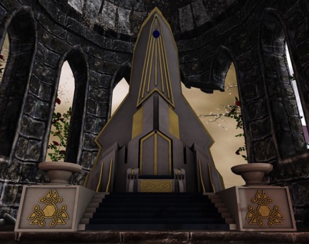Second Life Marketplace - Elf imperial throne Full Perm Mesh