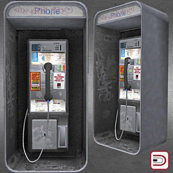 Second Life Marketplace - [Danielito] Matrix Pay Phone
