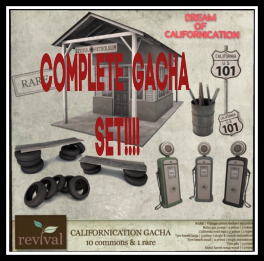 Second Life Marketplace - .:revival:. californication gacha collection ...