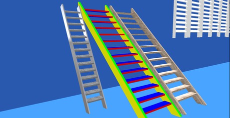 Second Life Marketplace - Mesh Ladder Steps Set 2