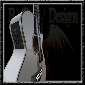 Second Life Marketplace - BCD 2019 Taylor Acoustic White
