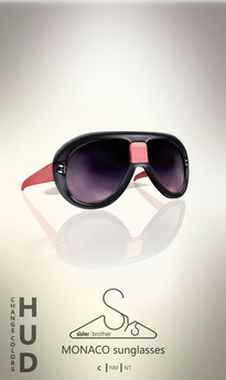 Second Life Marketplace - [sYs] MONACO sunglasses (with HUD)