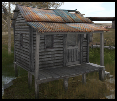 Second Life Marketplace - Broken-down Shack