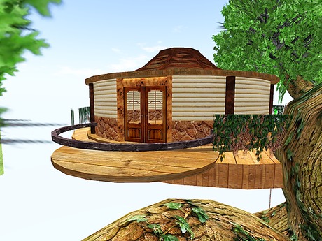 Second Life Marketplace - CC - Mega Tree House (Boxed)
