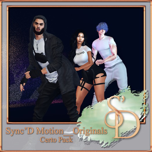 Second Life Marketplace - Sync'D Motion__Originals - Certo Pack