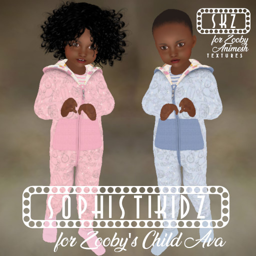 Second Life Marketplace - *SKZ* Zooby Child Avatar Applier - Quad Kid ...