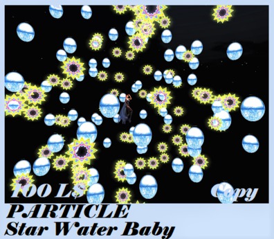 Second Life Marketplace - PARTICLE Water Star Baby