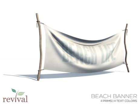 Second Life Marketplace - .:revival:. beach banner