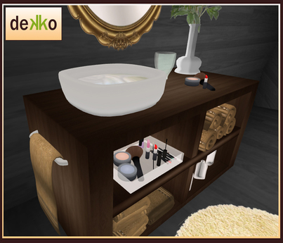 Second Life Marketplace - deKKo - Bathroom Set- Bathroom furniture ...