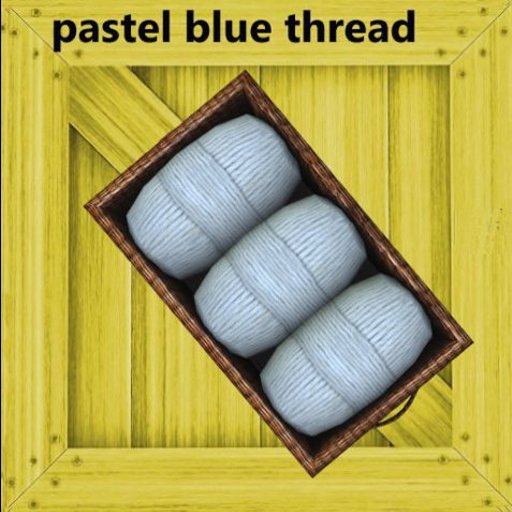 Second Life Marketplace Pastel Blue Thread Gands Storage Vendor Crate Texture Yel