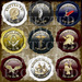 Second Life Marketplace - Multi Pack of 9 Gorean Seals - Gold