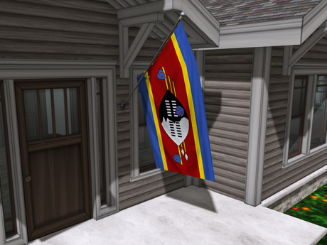 Second Life Marketplace - Eswatini (Swaziland) Flag (Fatpack, 12 Versions)