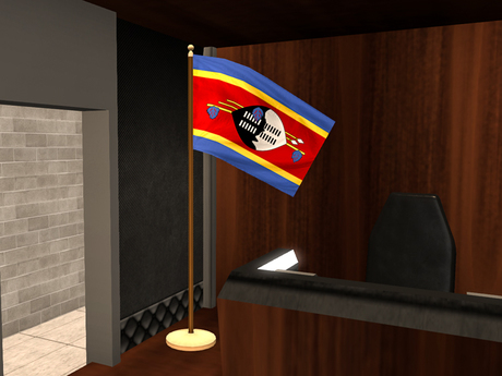 Second Life Marketplace - Eswatini (Swaziland) Flag (Fatpack, 12 Versions)