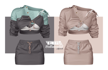 Second Life Marketplace - TETRA - Lifeline Jacket (Taupe)