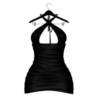 Second Life Marketplace - mask - forbes dress (black)