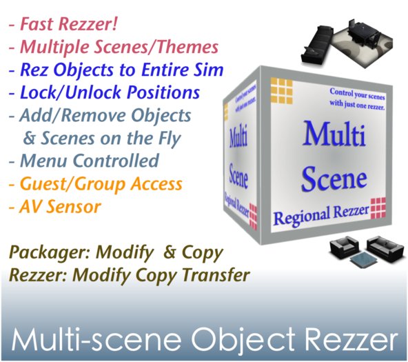 Second Life Marketplace - MULTI-SCENE PACKAGER (Business Ed.)