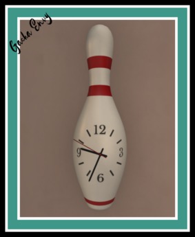 Second Life Marketplace - MadPea Bowl-O-Rama - Wall Clock