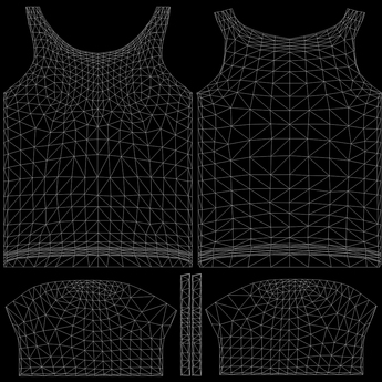 Second Life Marketplace - Full Perm Transparent Effect Top & Torn Edges ...