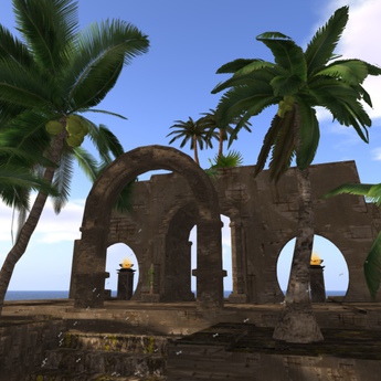 Second Life Marketplace - AUBC tropical ruins