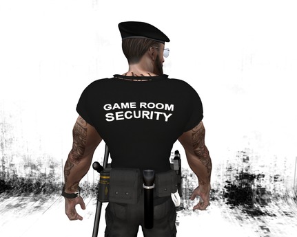 Second Life Marketplace - EYES ON YOU Security Guard (Game Room Version)