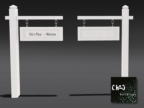 Second Life Marketplace - Linden Home House Sign UPDATED with WELCOME