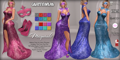 Second Life Marketplace - Graffitiwear Masquerade