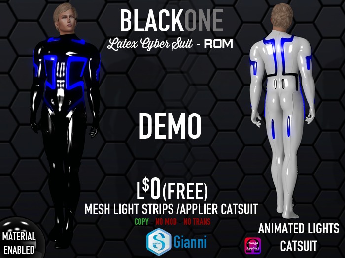 Second Life Marketplace - .:B1:. Cybersuit - ROM for Gianni DEMO