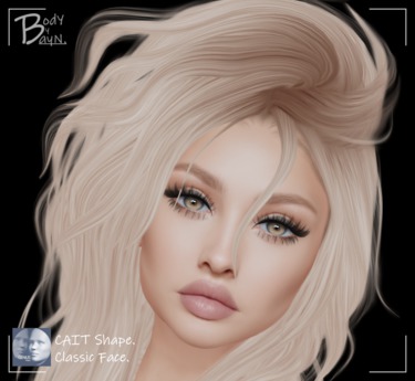 Second Life Marketplace - ~Body By BayN~ CAIT Shape - GENUS - Classic Face.