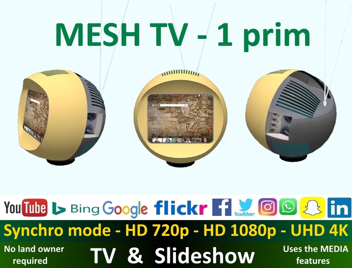 Second Life Marketplace - Ball TV