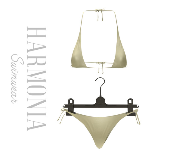 Second Life Marketplace Yellow Bikini