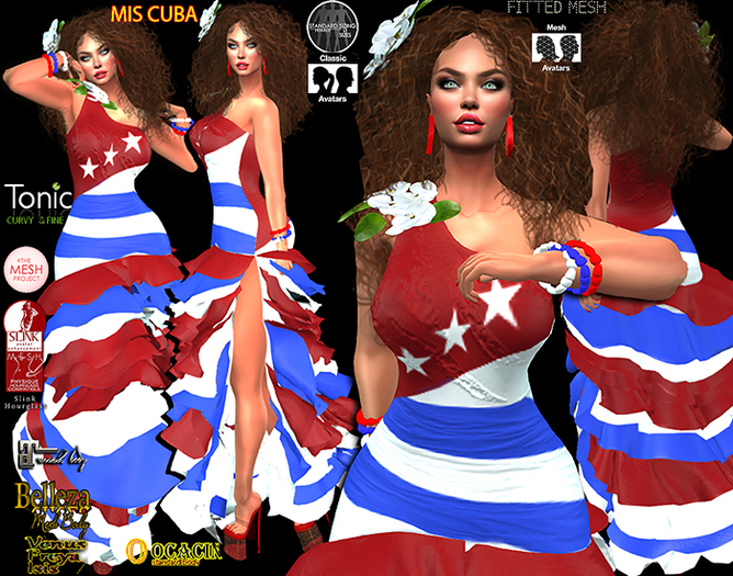 Second Life Marketplace - MIS CUBA-BELLE-MAITREYA-SLINK-TMP-OCACIN ...