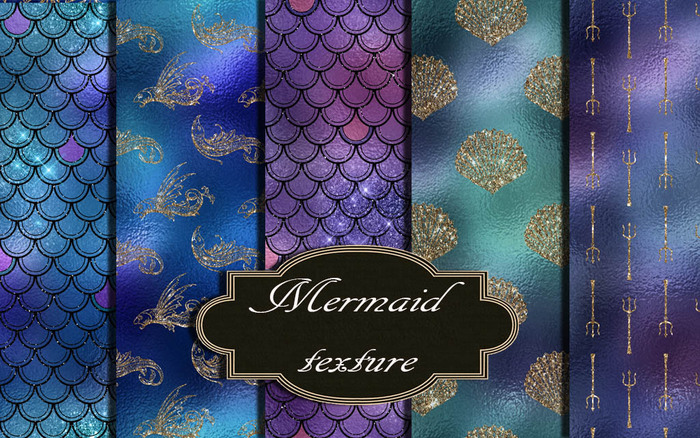 Second Life Marketplace - [MD]Mermaid texture (Seamless) v. 2