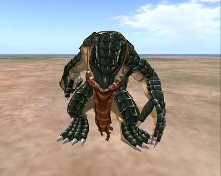 Second Life Marketplace - Lizardman Warrior NPC