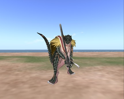 Second Life Marketplace - Lizardman Warrior NPC 3