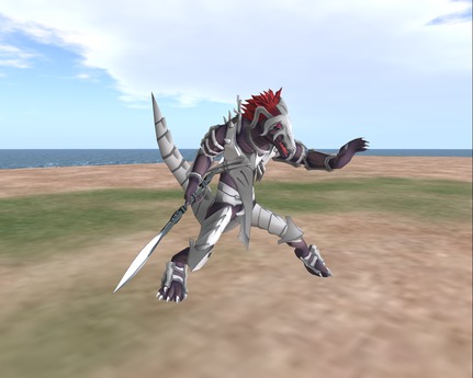 Second Life Marketplace - Lizardman Spear NPC