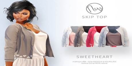 Second Life Marketplace - neve top - skip knit