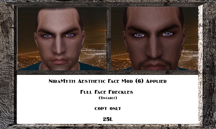 Second Life Marketplace - Aesthetic Face Mod - Freckles (2)