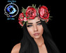 Second Life Marketplace - *LODE* Head Accessory - Peony Poem Wreath [red]