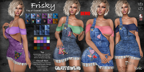Second Life Marketplace - Graffitiwear Frisky DEMO